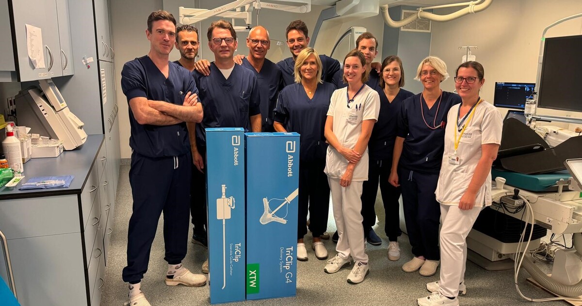 Succesvolle behandeling hartklep-lekkage met innovatieve minimaal ...